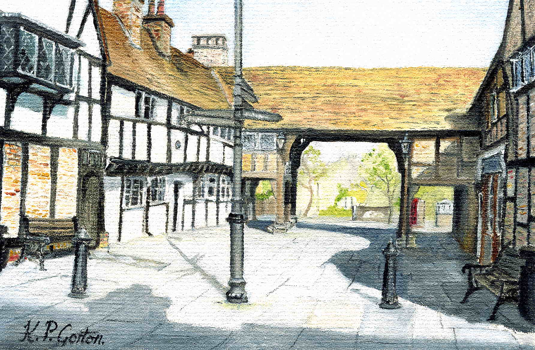 Godalming artist Kevin Gorton