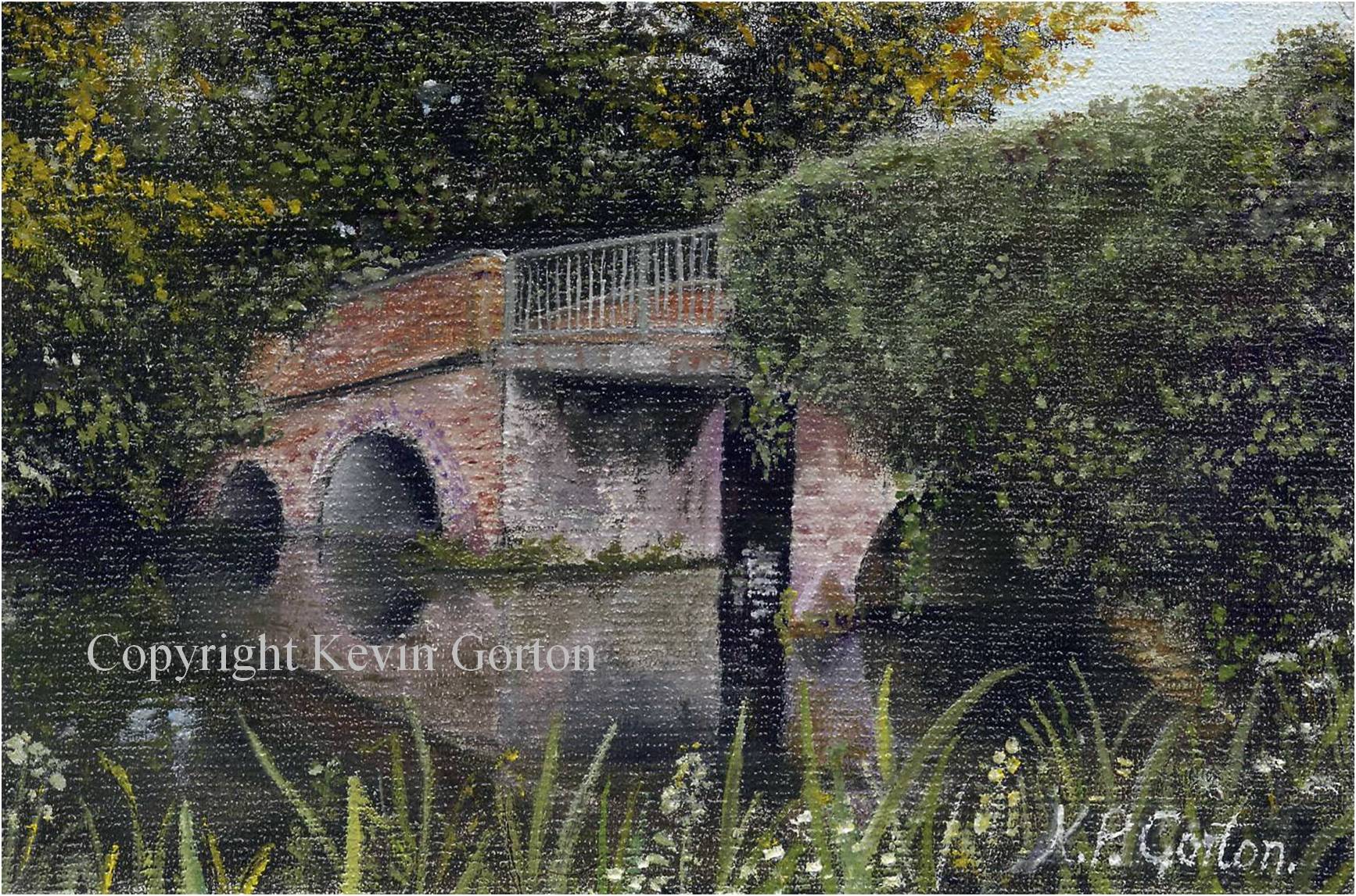 Godalming artist Kevin Gorton