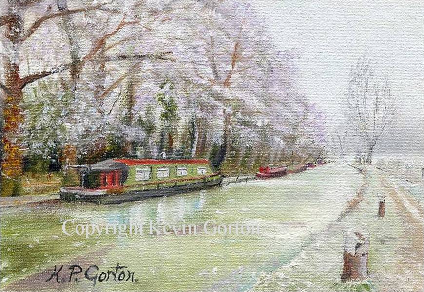 Godalming artist Kevin Gorton