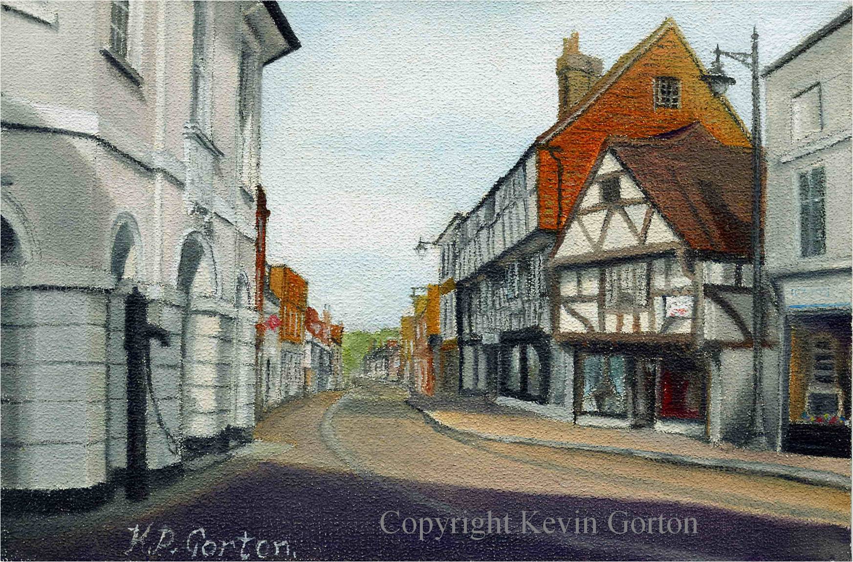 Godalming artist Kevin Gorton