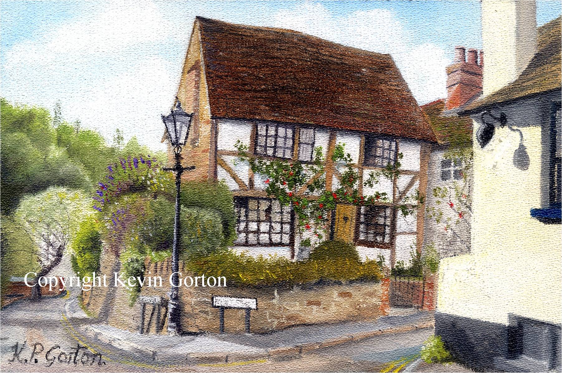 Godalming artist Kevin Gorton