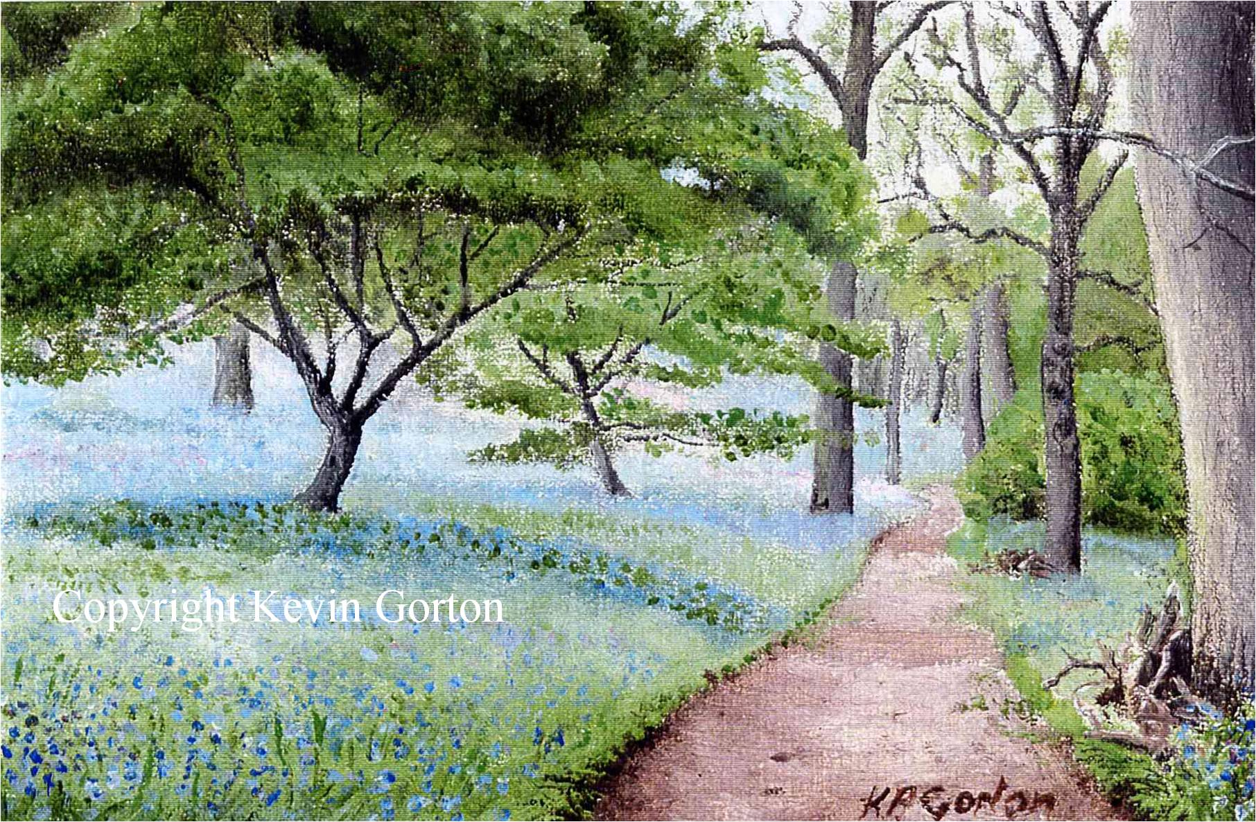Godalming artist Kevin Gorton